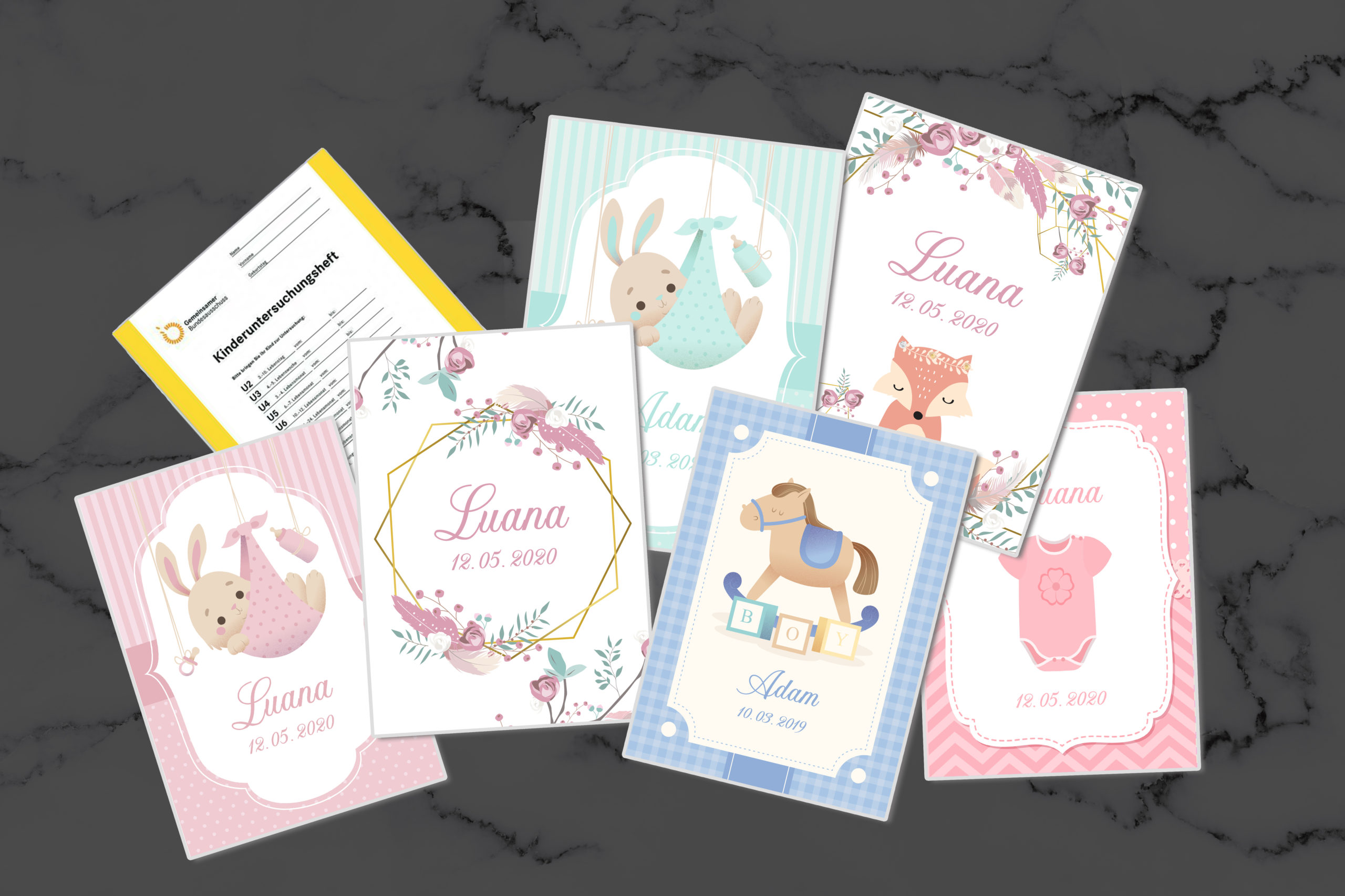 U-Heft Hülle 3 in 1 - Modell Märchen - Posterliebe